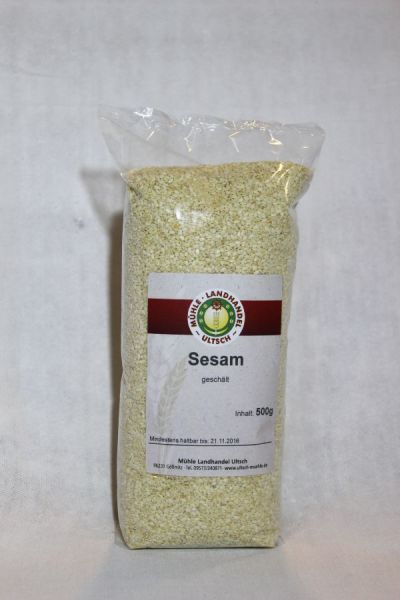 Sesam geschält 500g - Ultsch Mühle Gößmitz